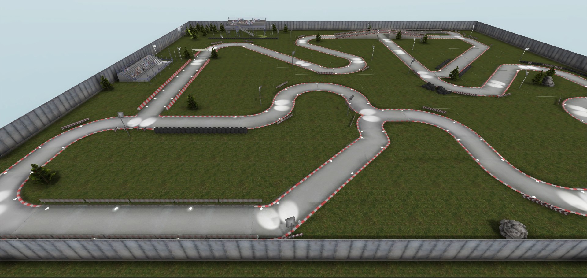 Racetrack Kit Race Track 3d X