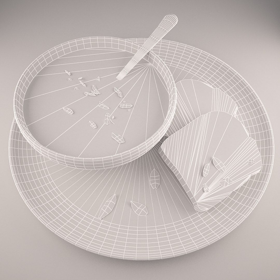3d Tasty Soup