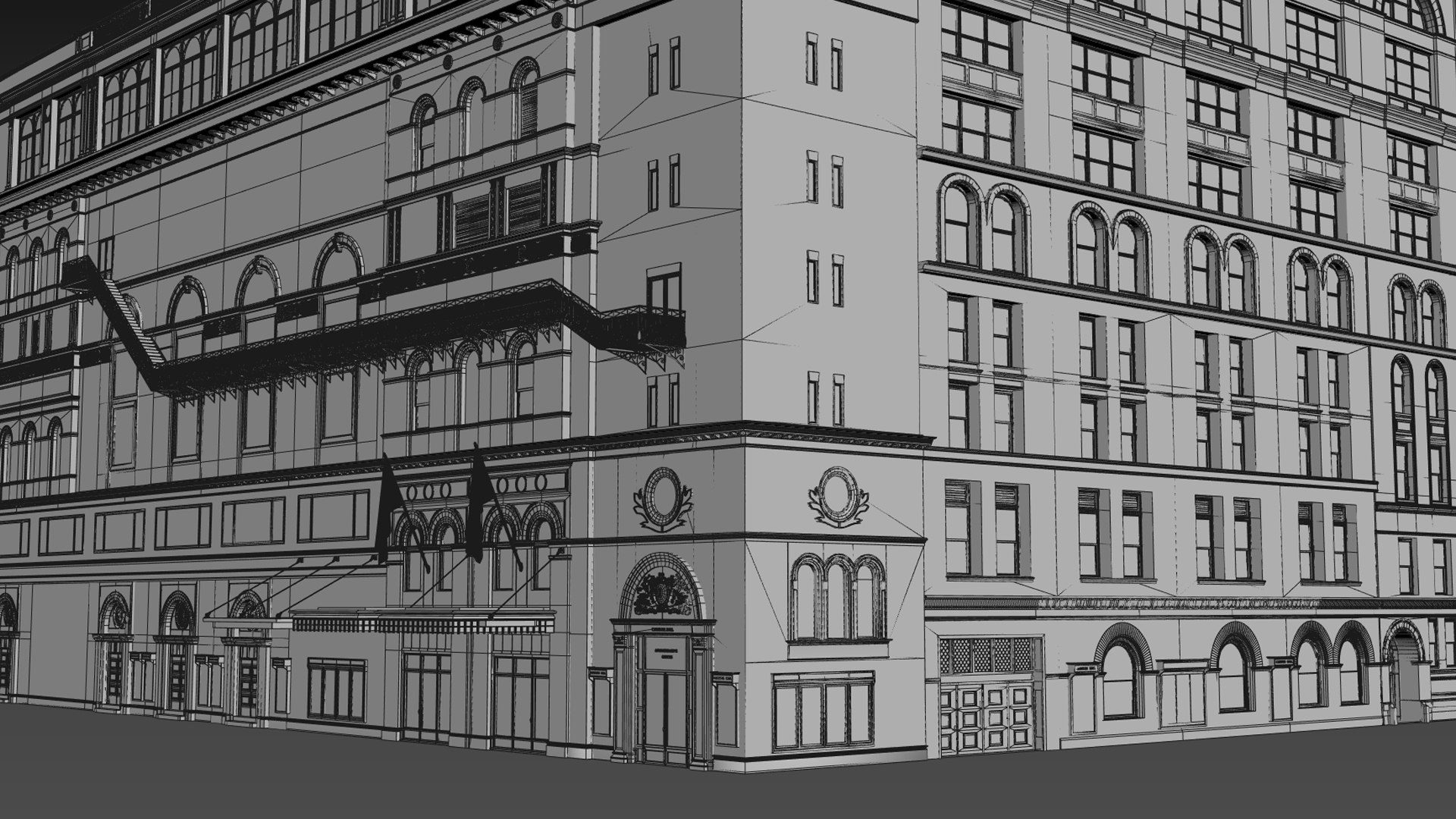 3D Carnegiehall - TurboSquid 2059453