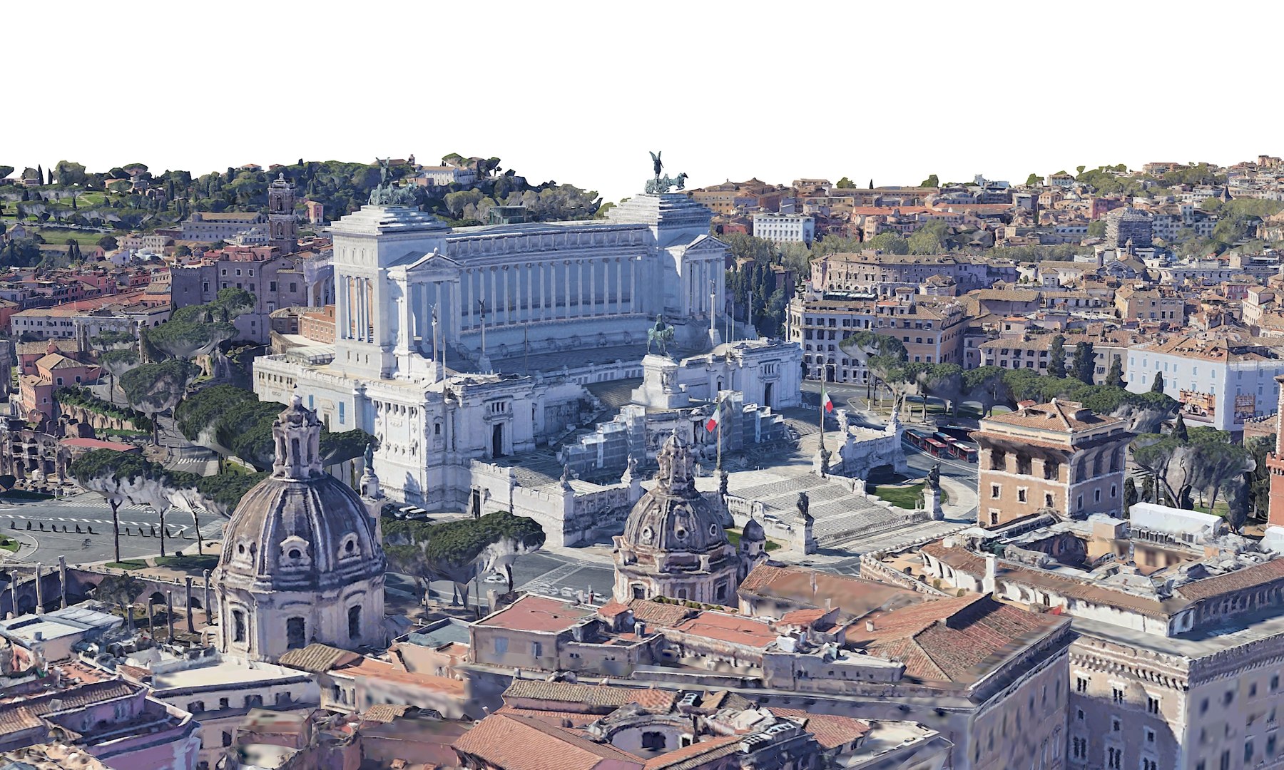 3D Rome Downtown Model - TurboSquid 2130638