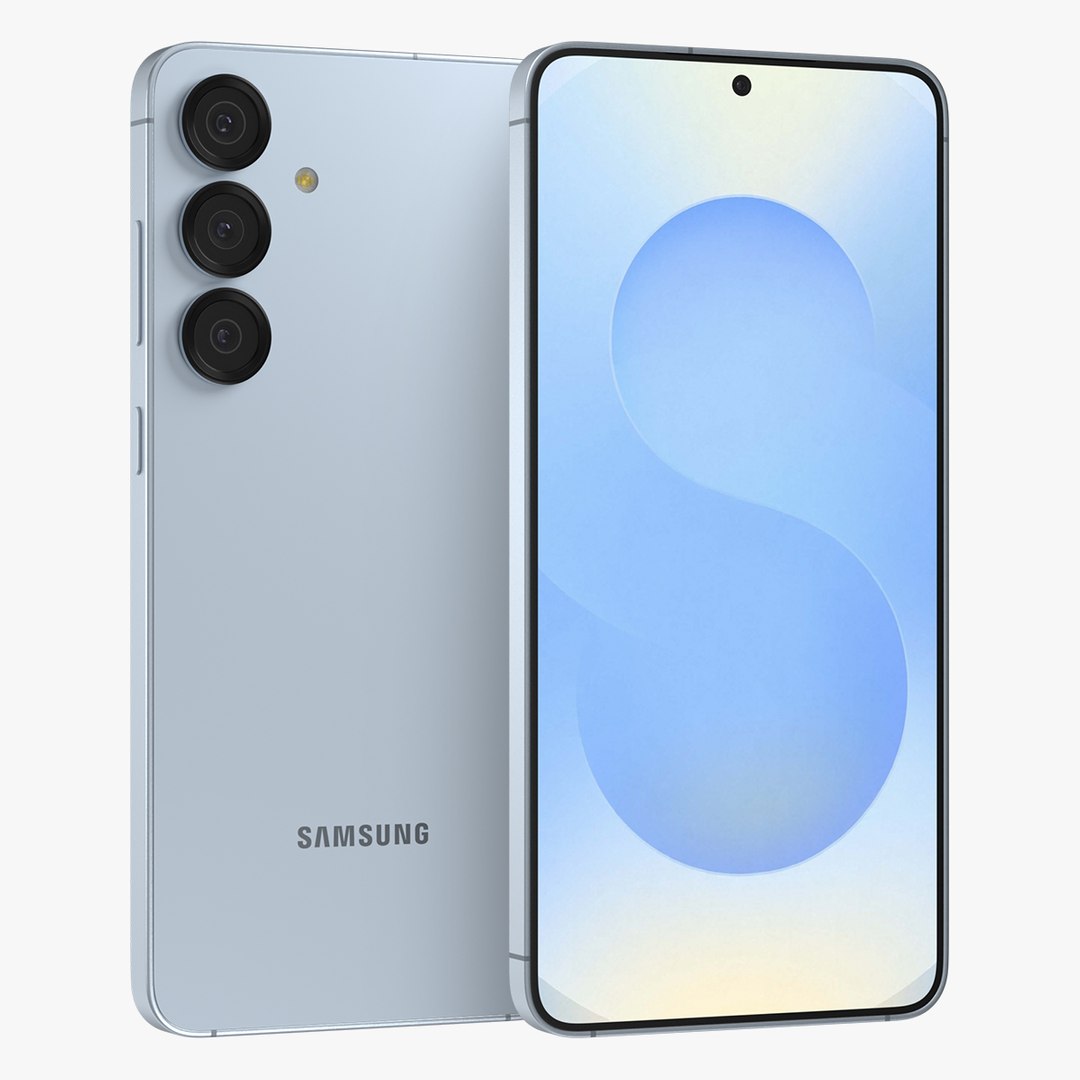 Samsung Galaxy S25 Plus Icy Blue 3D Model - TurboSquid 2348266