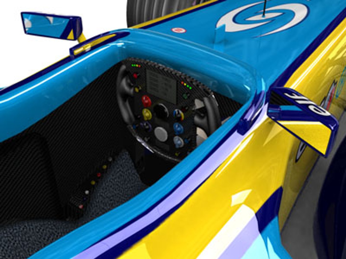 Renault F1 R25 Car 3d Model