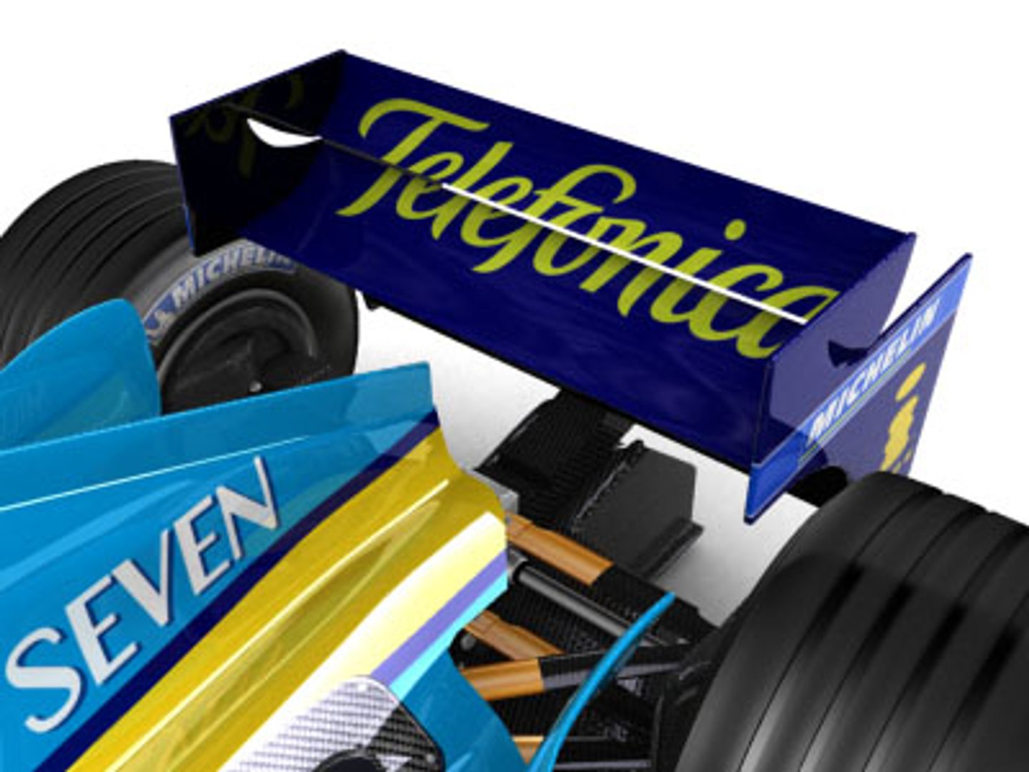 Renault F1 R25 Car 3d Model