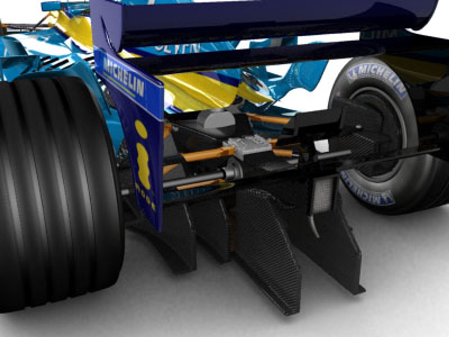 Renault F1 R25 Car 3d Model