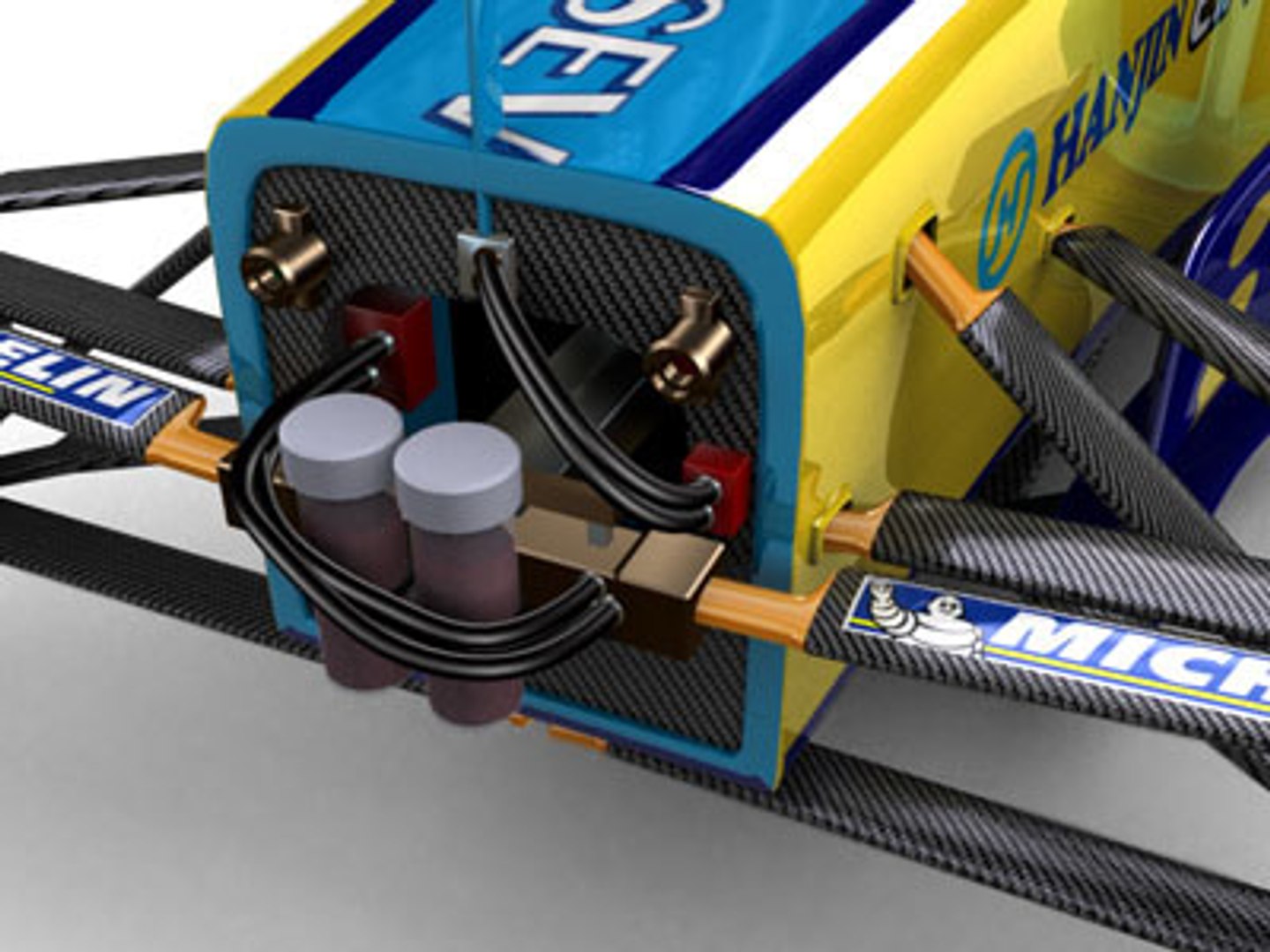 Renault F1 R25 Car 3d Model