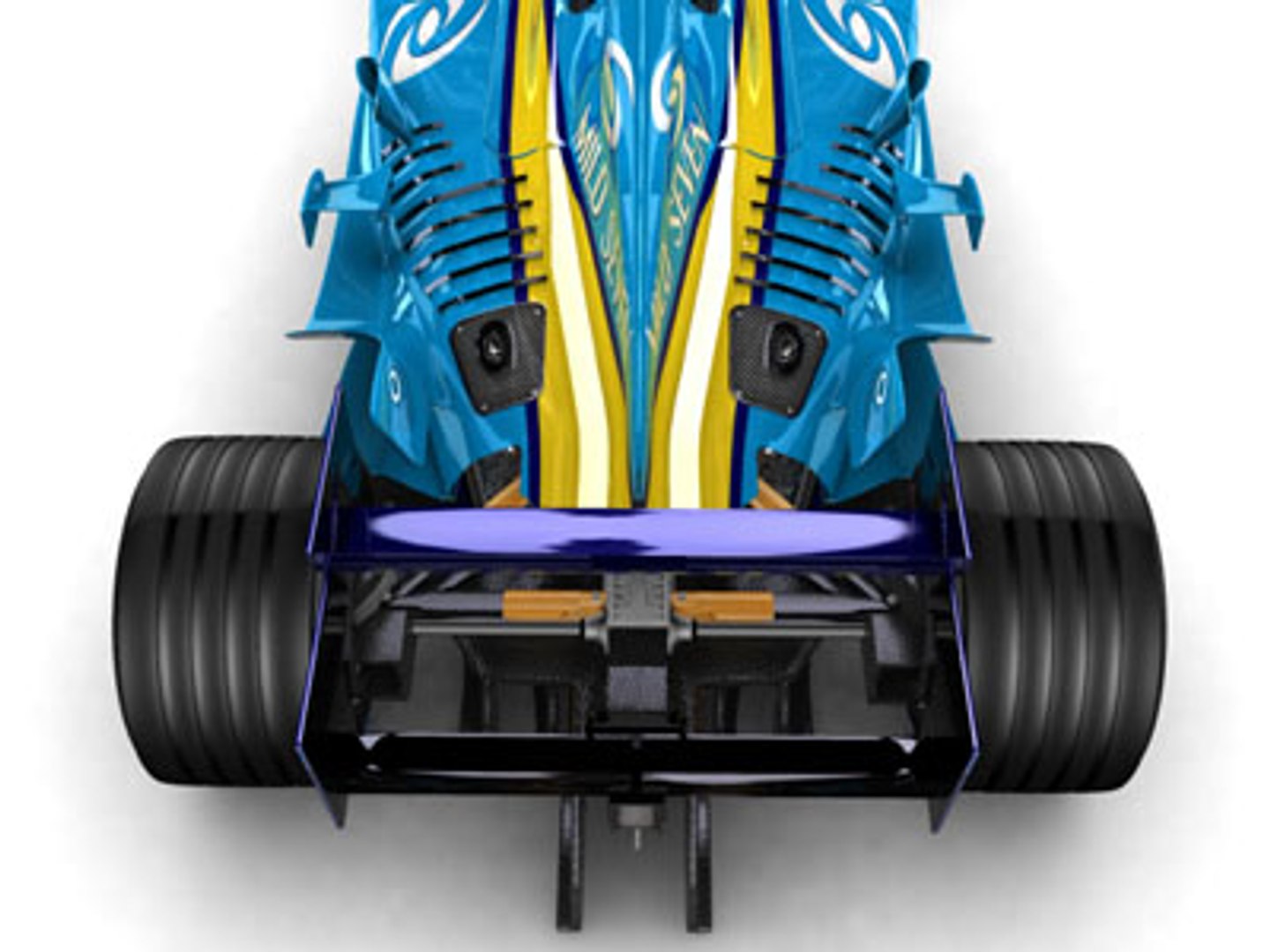 Renault F1 R25 Car 3d Model