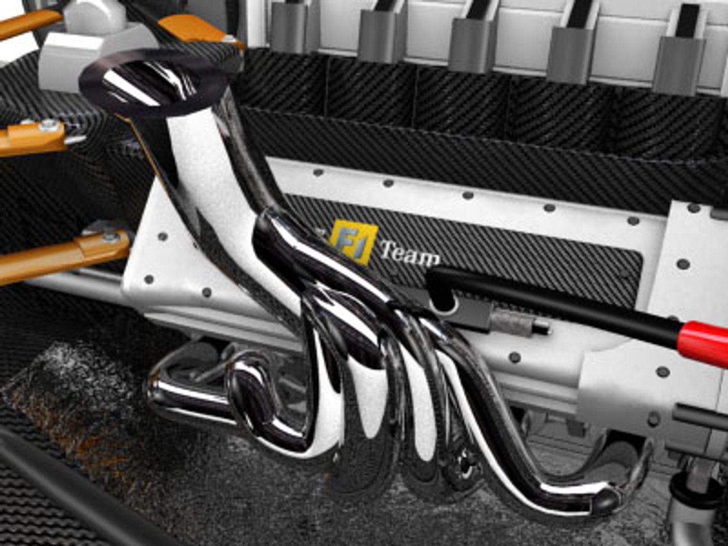 Renault F1 R25 Car 3d Model