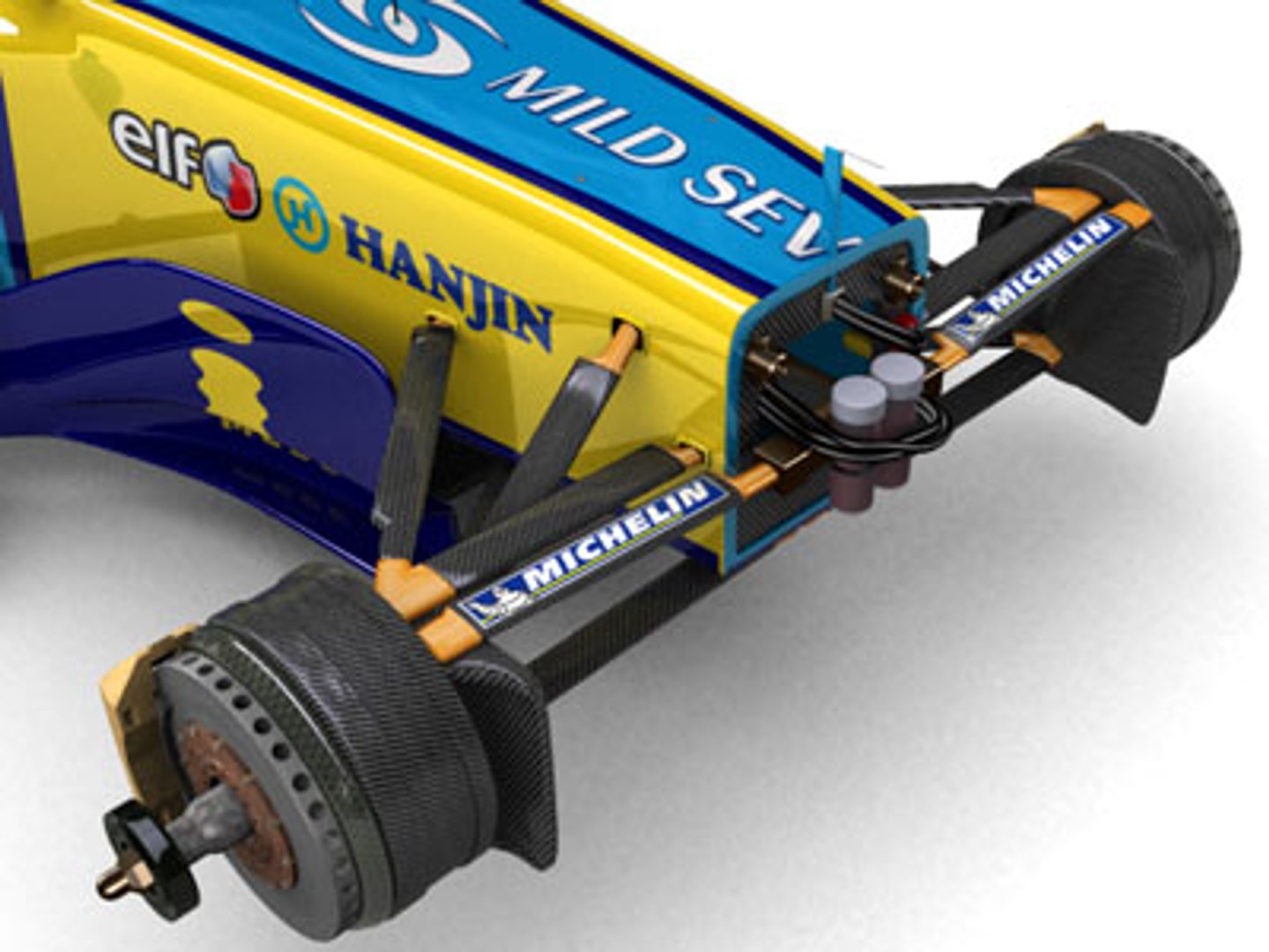 Renault F1 R25 Car 3d Model