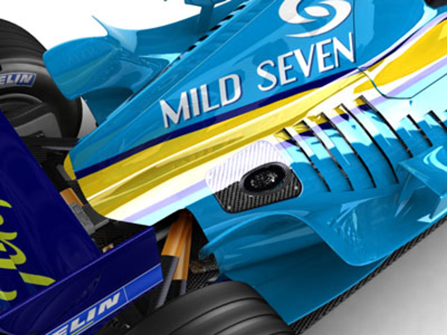 Renault F1 R25 Car 3d Model