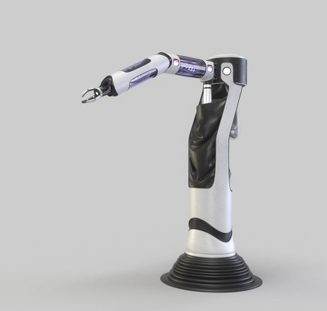 3d Max Mechanical Manipulator