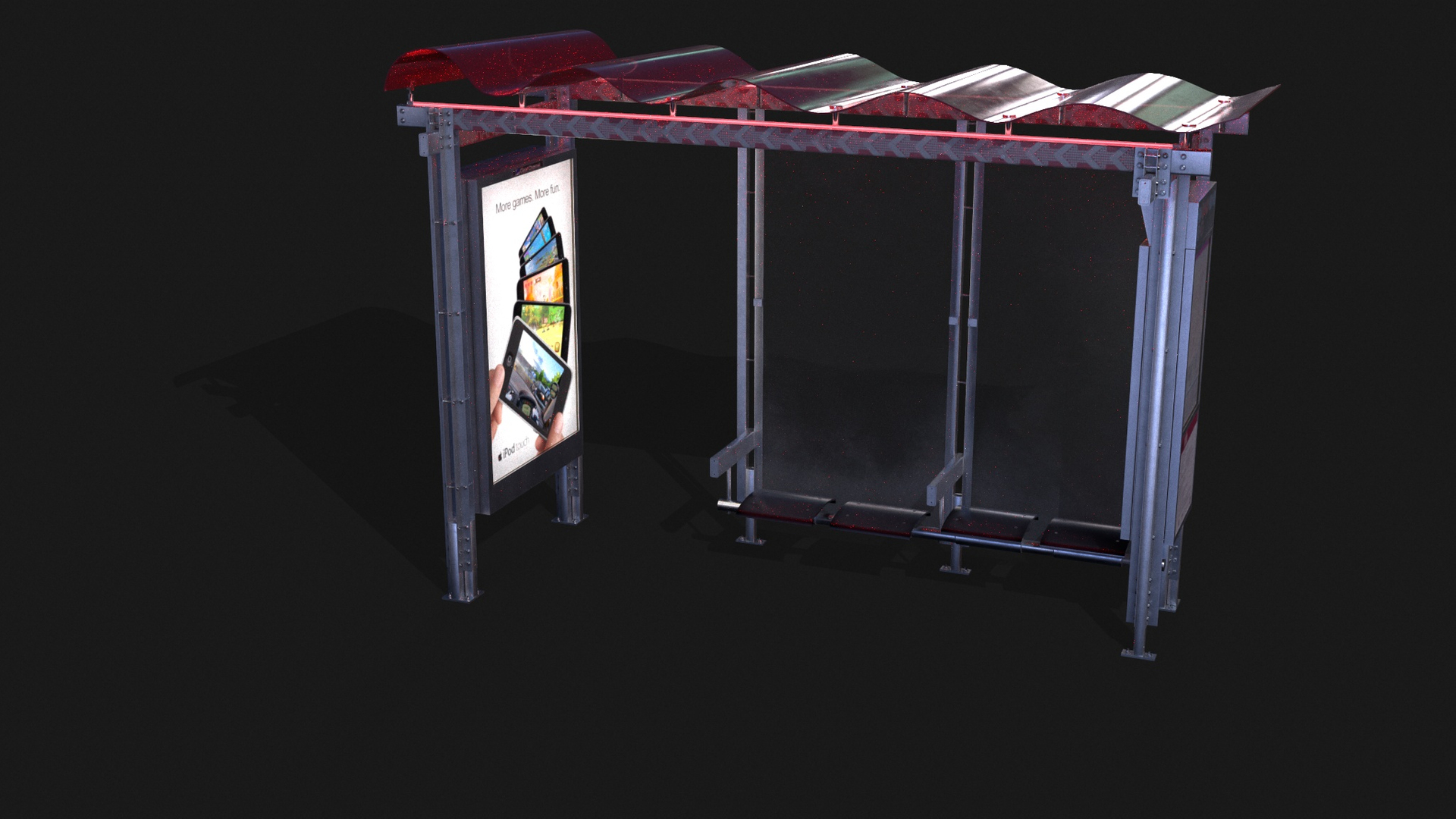 Bus Stop In San Francisco 3D Model - TurboSquid 1811574