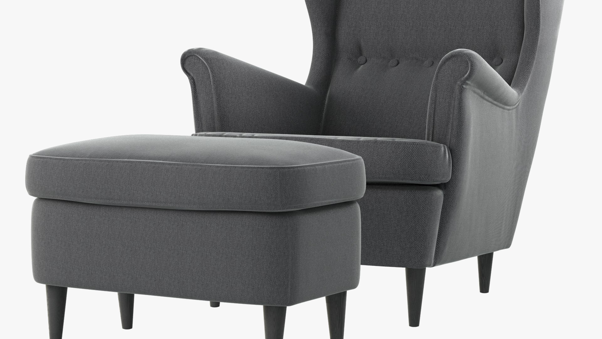 3D Ikea Strandmon - TurboSquid 1443113