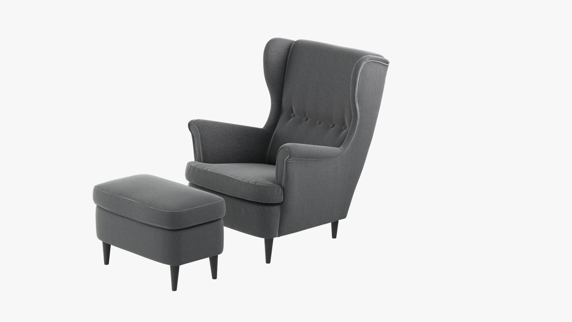 3D Ikea Strandmon - TurboSquid 1443113