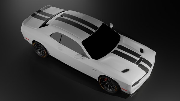 modelo 3d HELLCAT DODGE CHALLENGER - TurboSquid 2194061