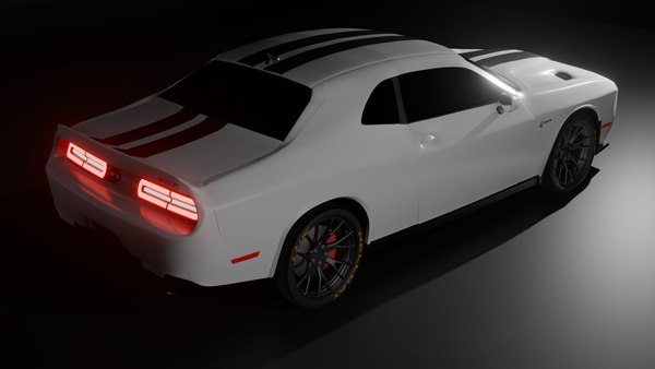 modelo 3d HELLCAT DODGE CHALLENGER - TurboSquid 2194061