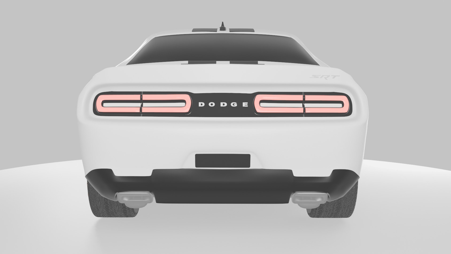 3D Model HELLCAT DODGE CHALLENGER - TurboSquid 2194061