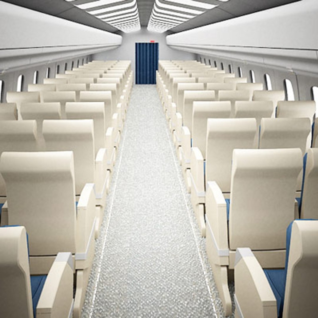 3d Model Class Economy