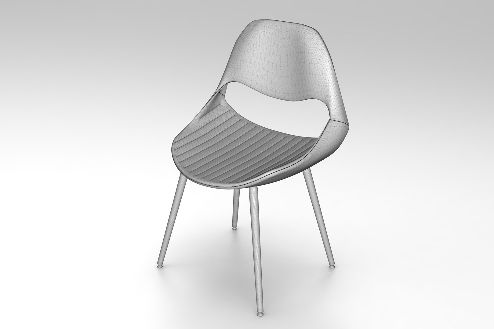 3D Little Perillo Chair Model - TurboSquid 1737903