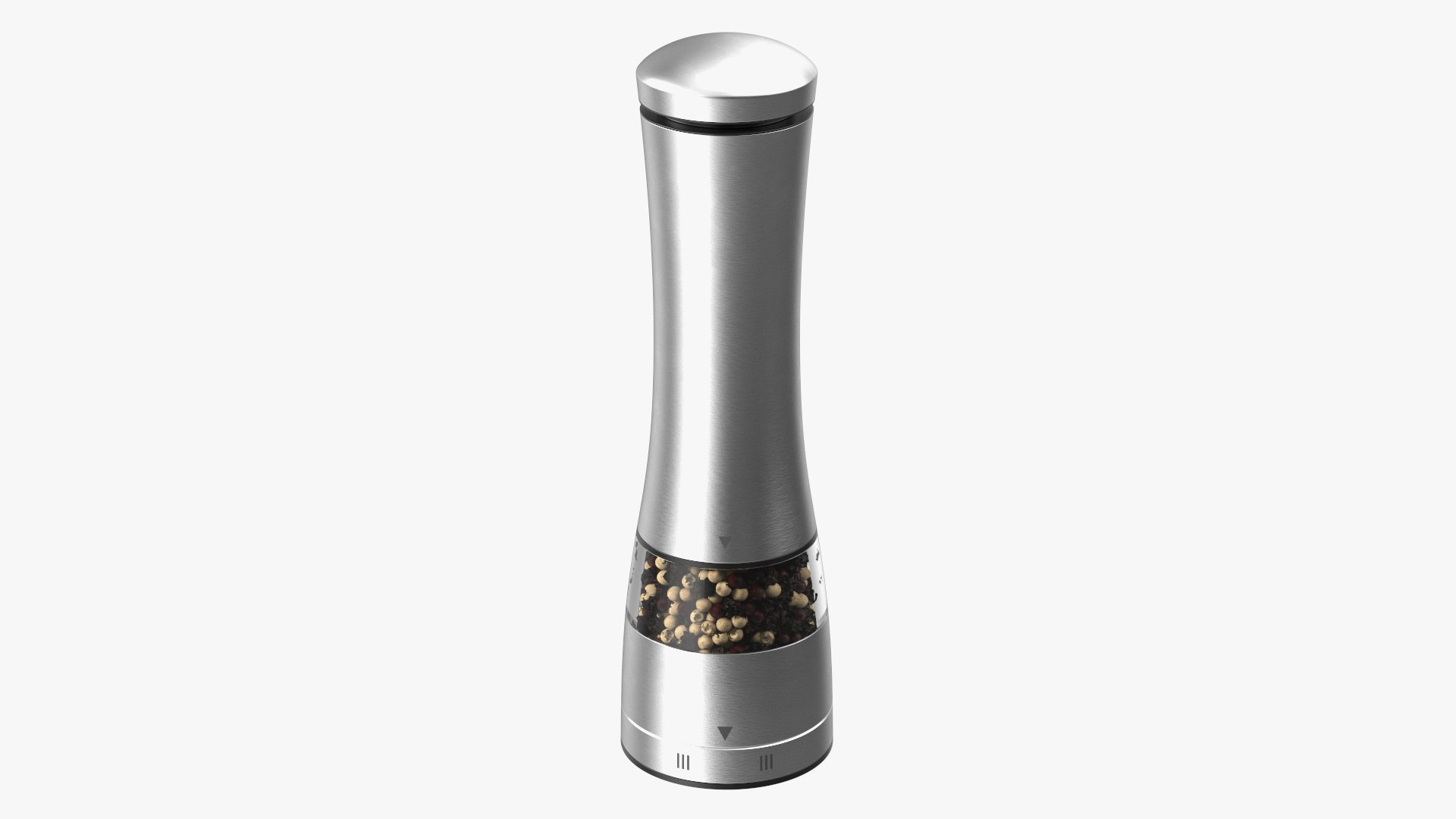 Stainless Steel Pepper Grinder 3D - TurboSquid 2122073