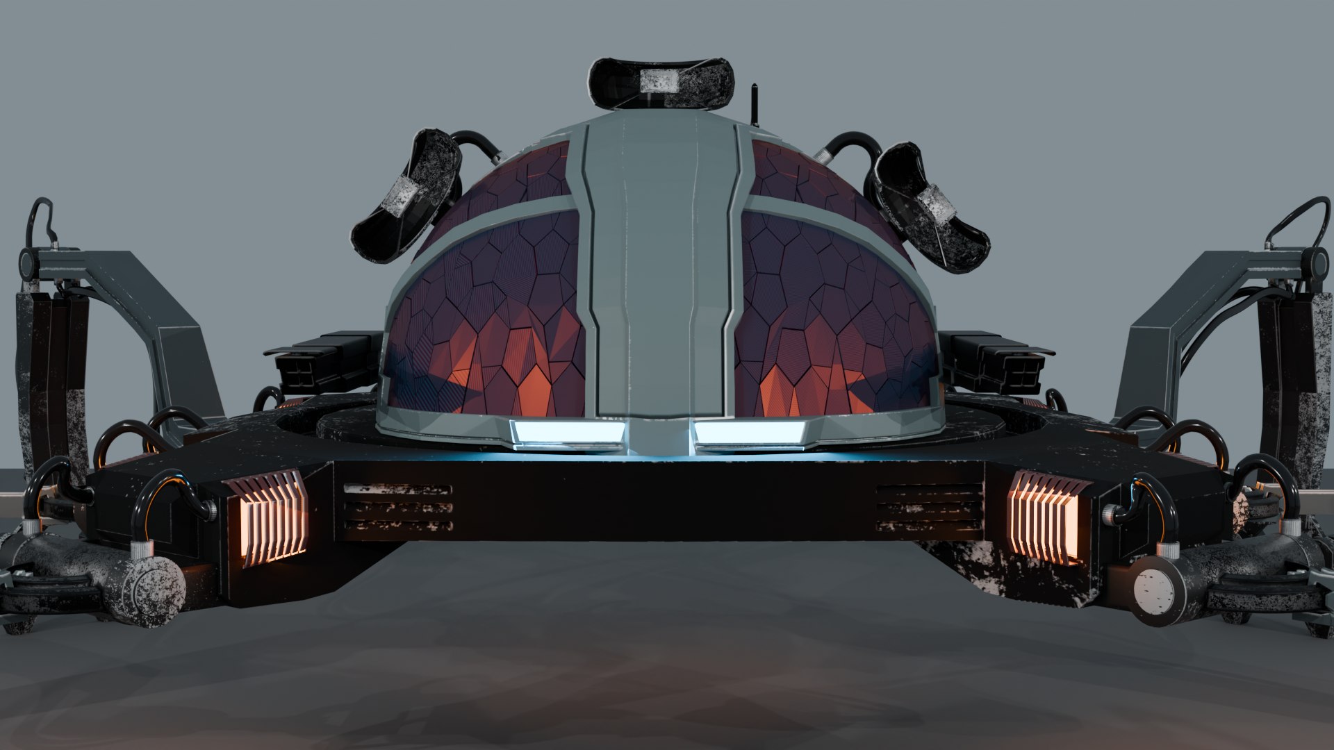 3D Spider Tank Spidertrone Mark5 Sci-fi - TurboSquid 2341189