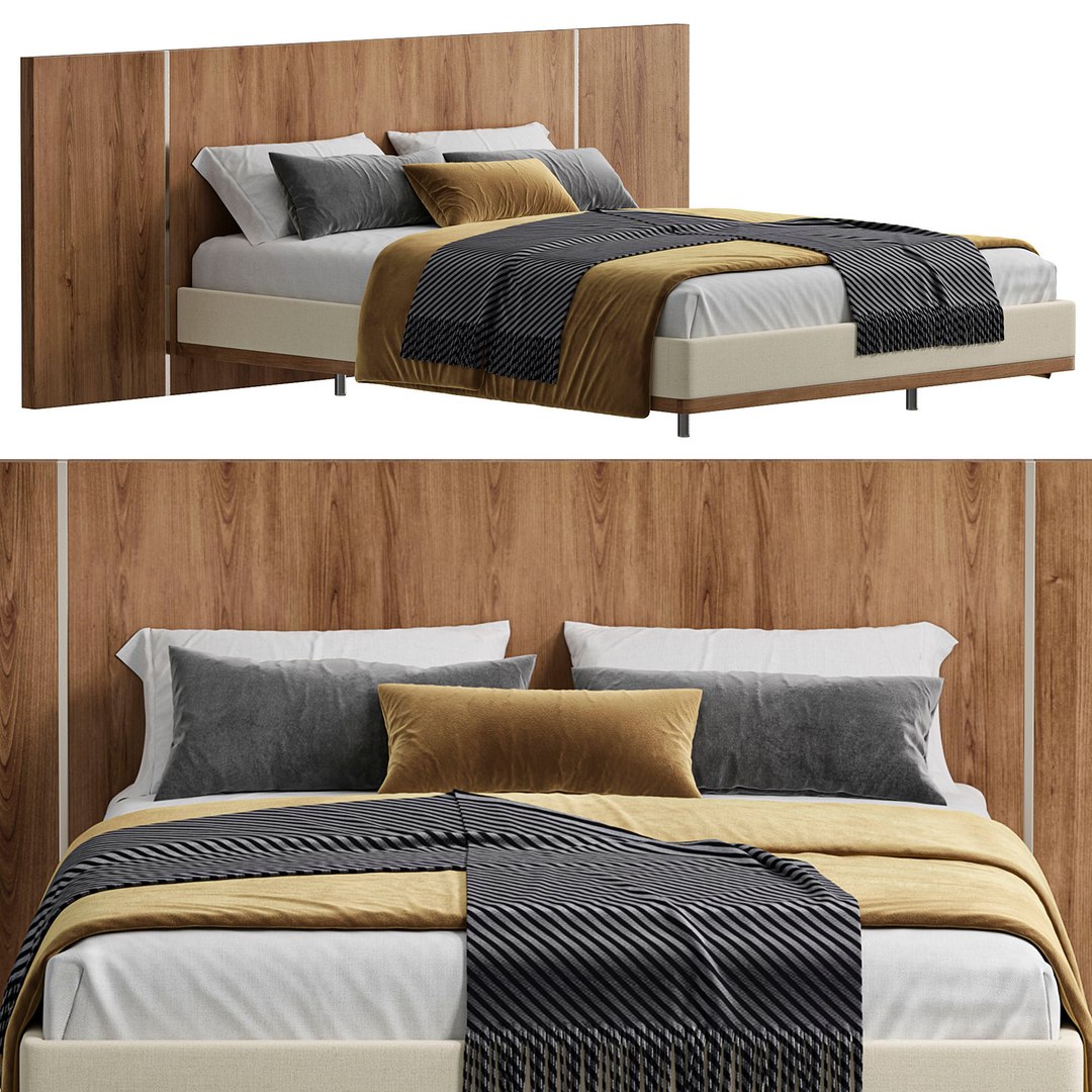 3D Cairo Bed By Laskasas - TurboSquid 1957591