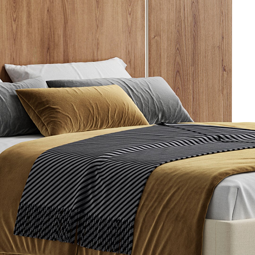 3D Cairo Bed By Laskasas - TurboSquid 1957591