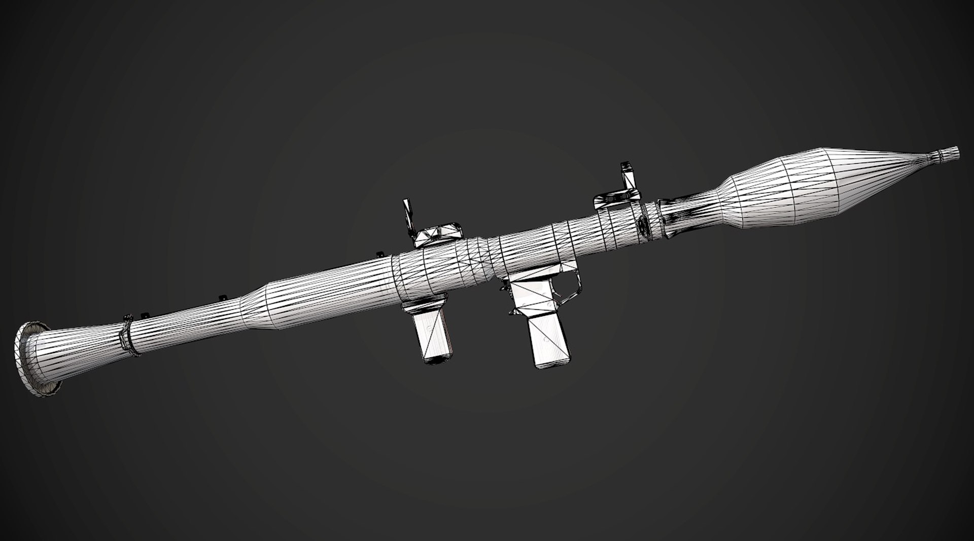 Rpg-7 Aaa Games Weapon 3D Model - TurboSquid 1311812