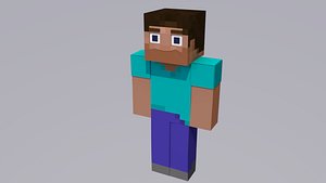 Minecraft Character 3D Models for Download | TurboSquid