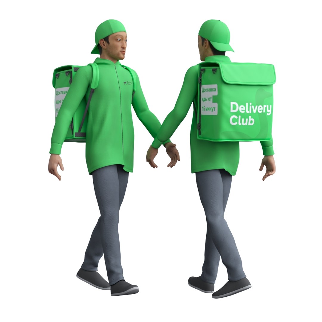 3D Delivery Model - TurboSquid 1585526