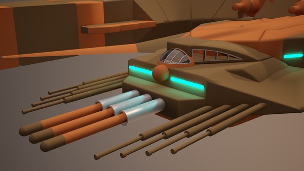 3D space ship model - TurboSquid 1704152