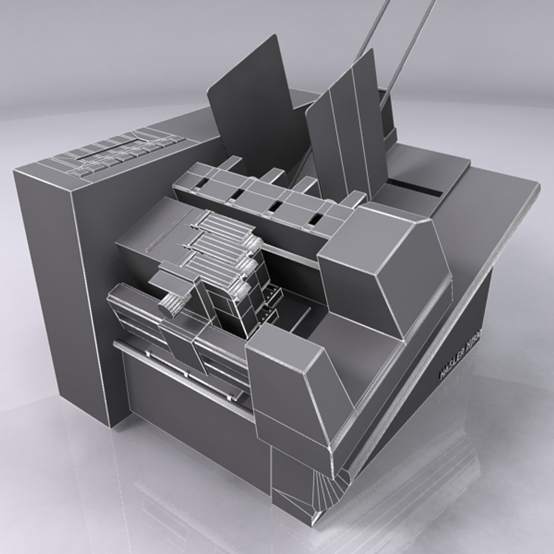 Address Printer 3d Max