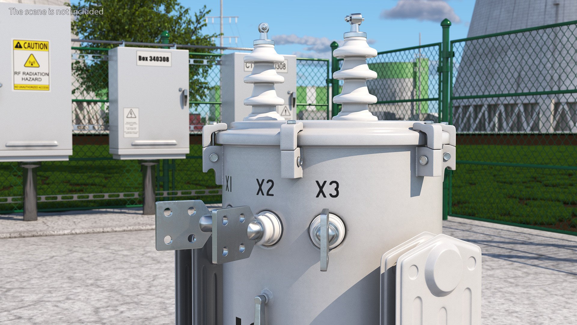 Single Phase Electric Pole Transformer Model - TurboSquid 2170490