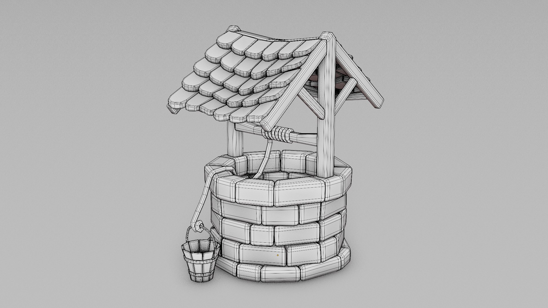 3D Stylized Medieval Well Model - TurboSquid 2061957