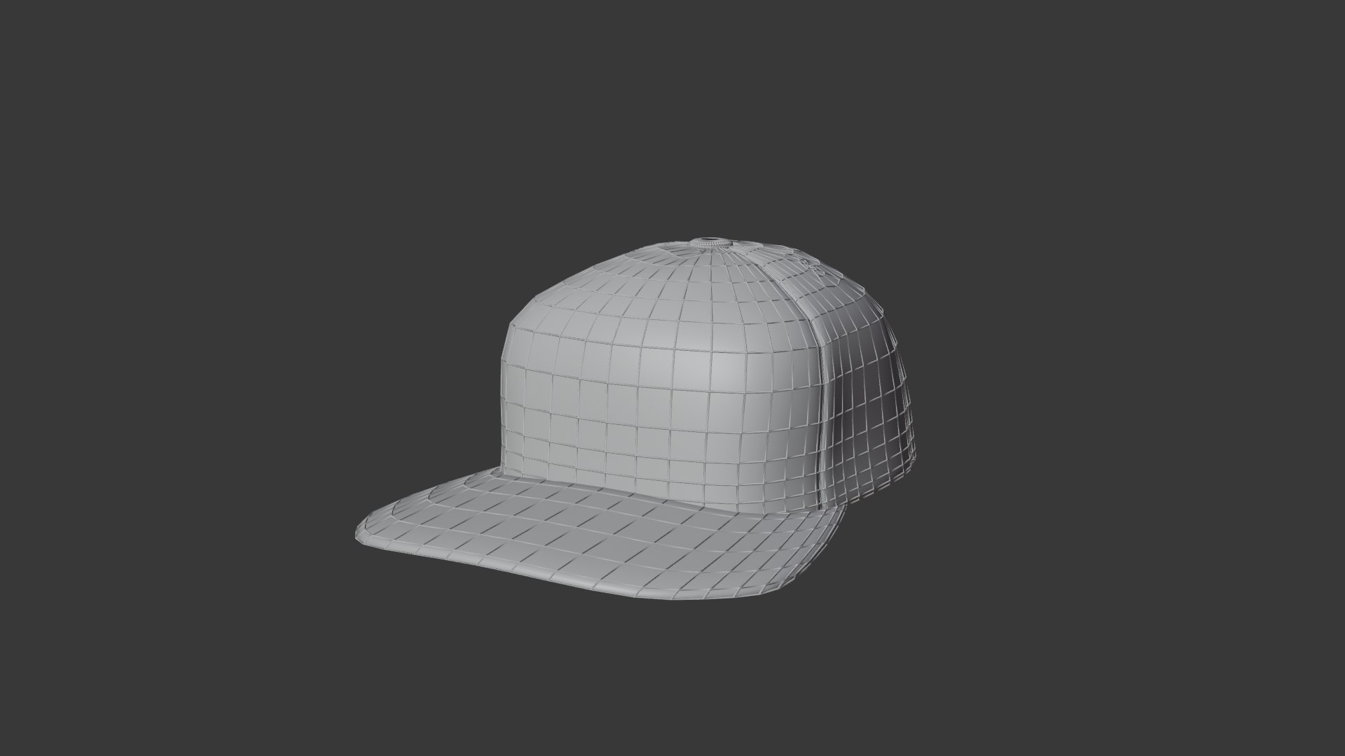 Velcro Trucker Cap 3D Model - TurboSquid 1908404