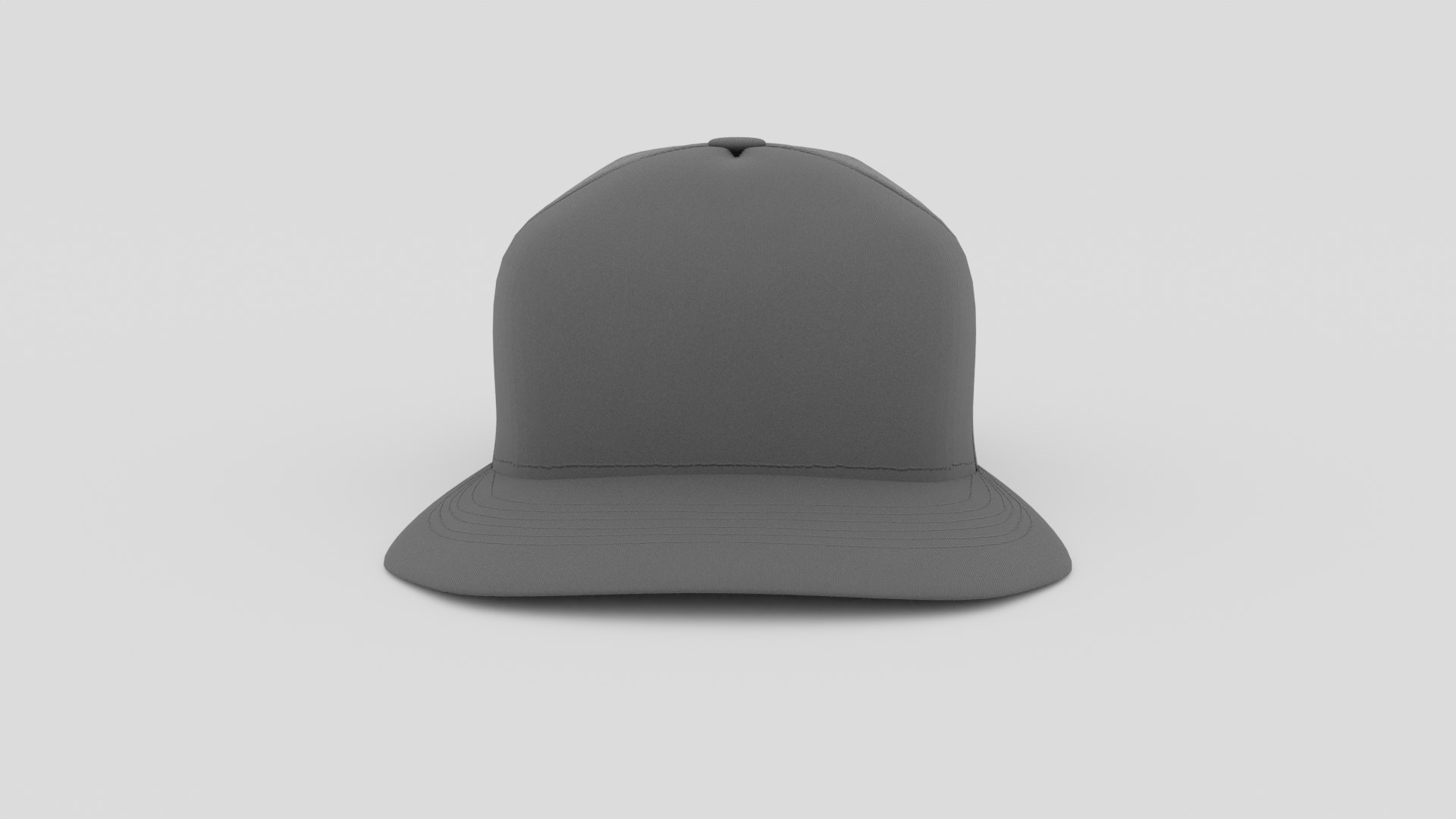 Velcro Trucker Cap 3D Model - TurboSquid 1908404