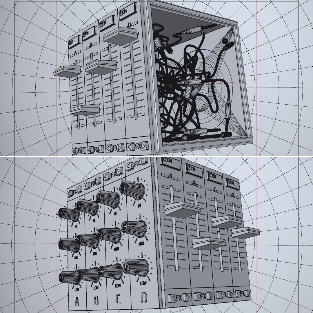3D Model Dj Mixer - TurboSquid 1599347
