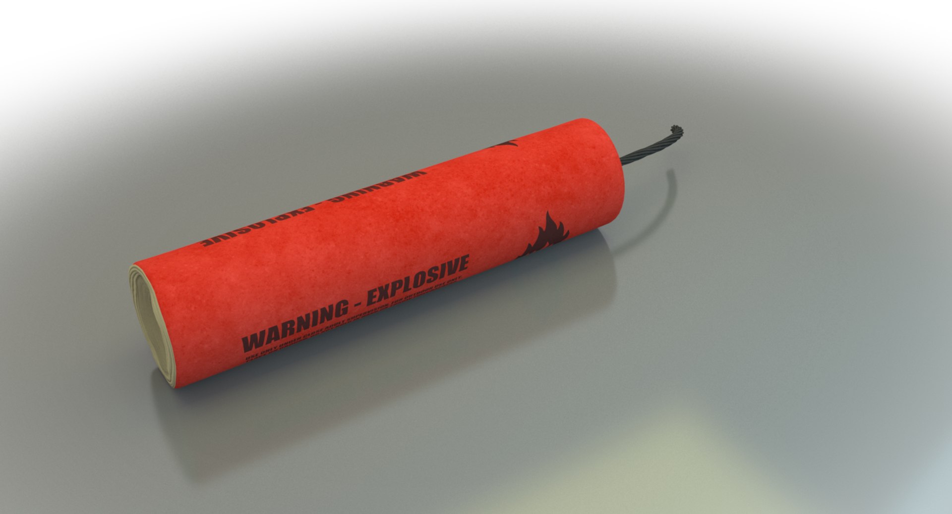 Firecracker Cracker 3D Model - TurboSquid 1361652
