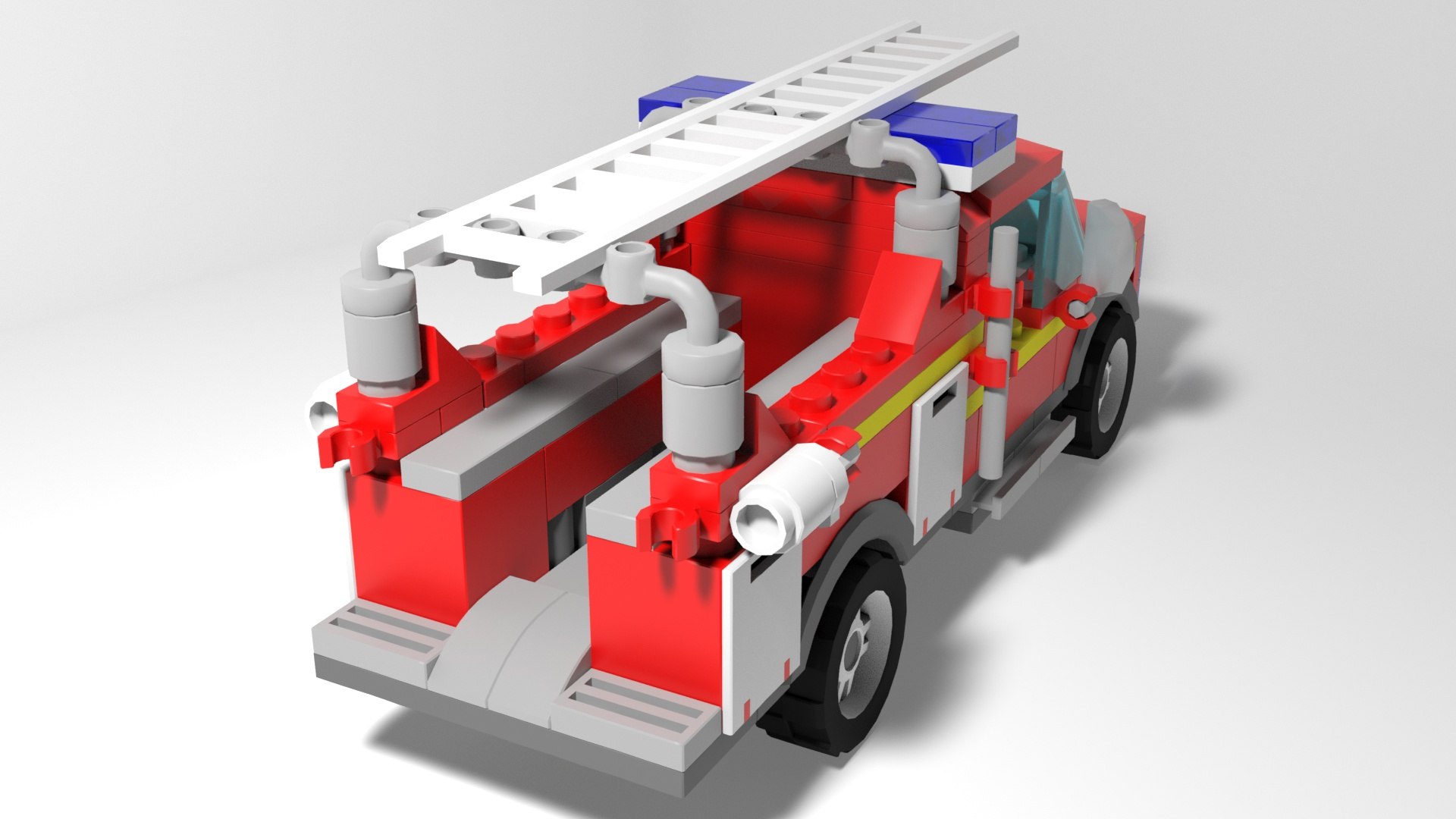 LEGO Fire Chief Response Truck Model - TurboSquid 1978179