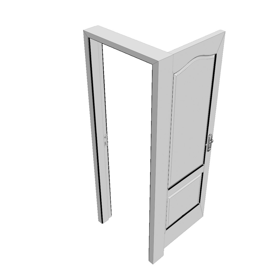 3d Model Of Door