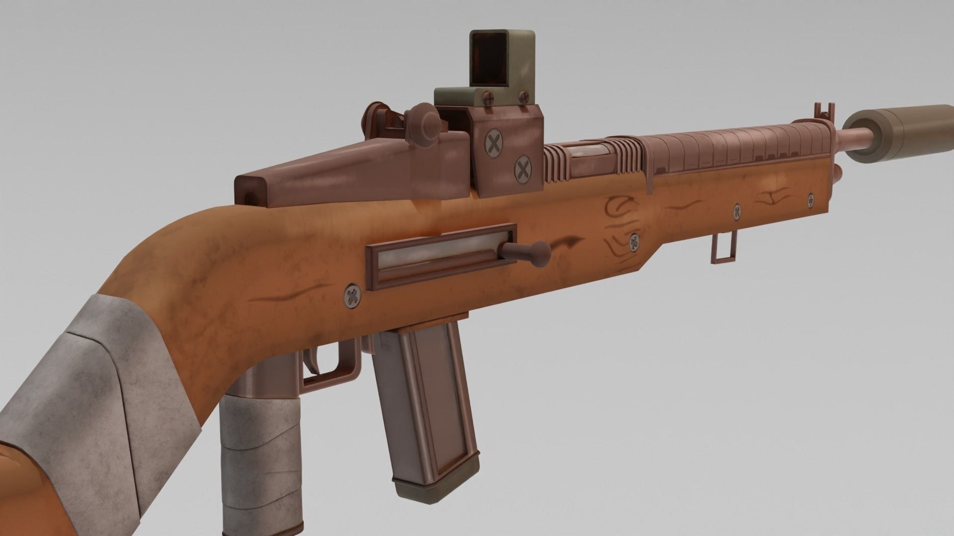 Stylized Weapon Model - TurboSquid 1937026