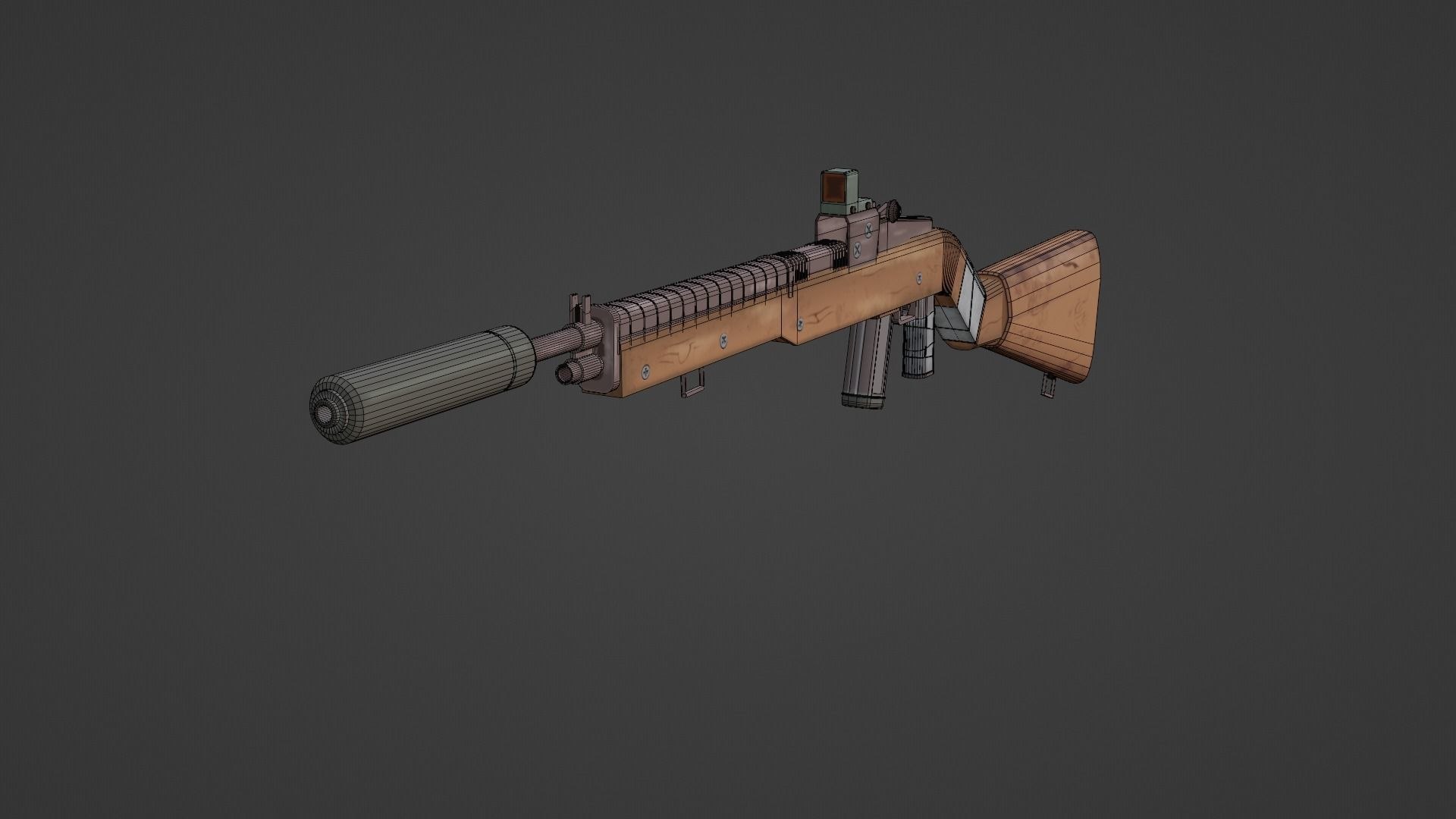 Stylized Weapon Model - TurboSquid 1937026