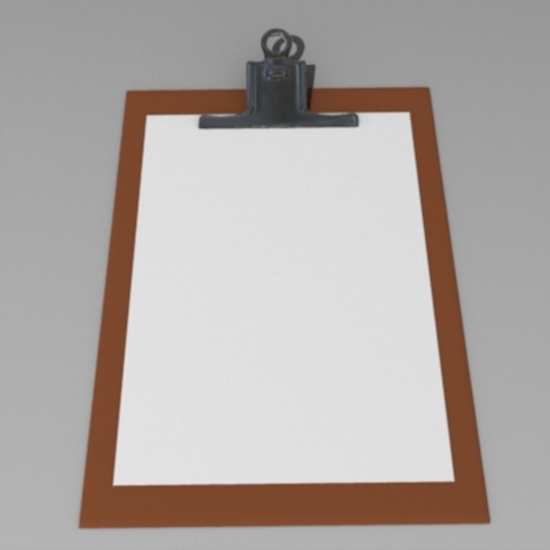 3d Model Clipboard