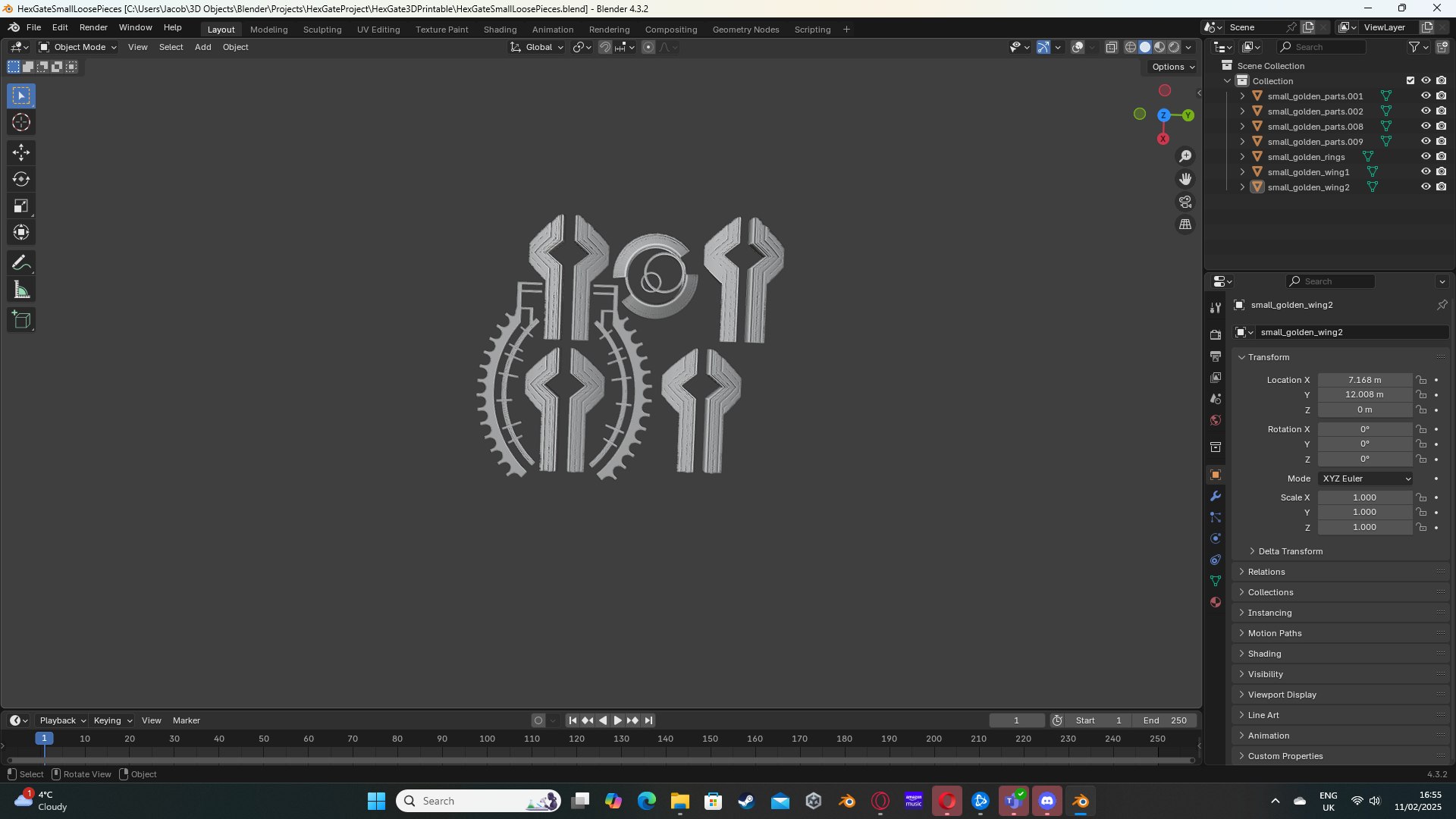3D HexGate League Of Legends 3DPrintable - TurboSquid 2352868