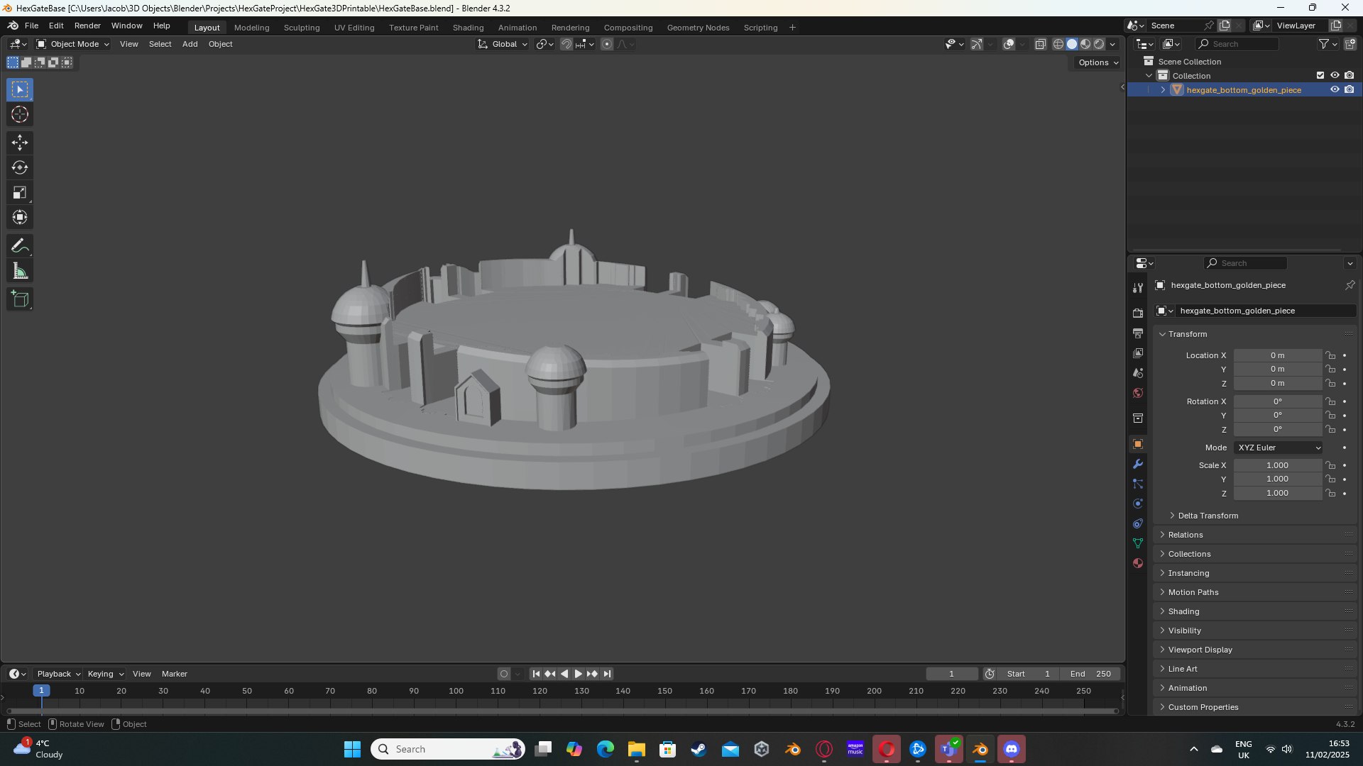 3D HexGate League Of Legends 3DPrintable - TurboSquid 2352868