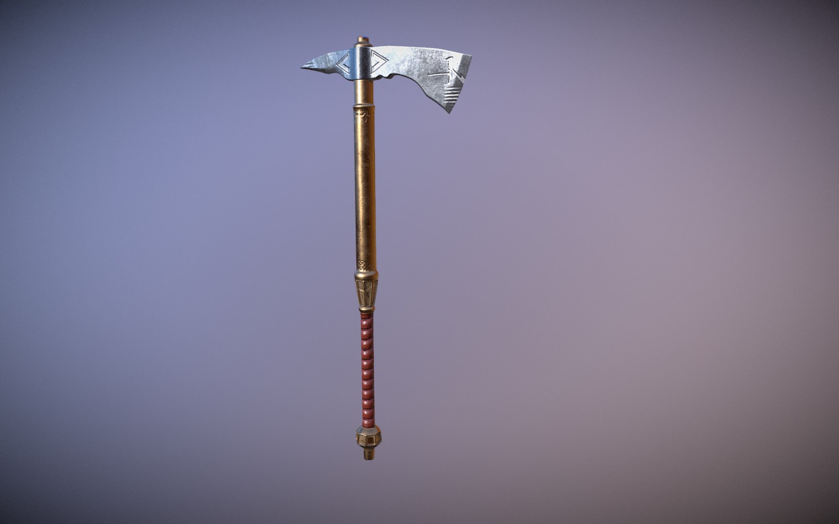 Medieval Hand Axe 3D Model - TurboSquid 1256469