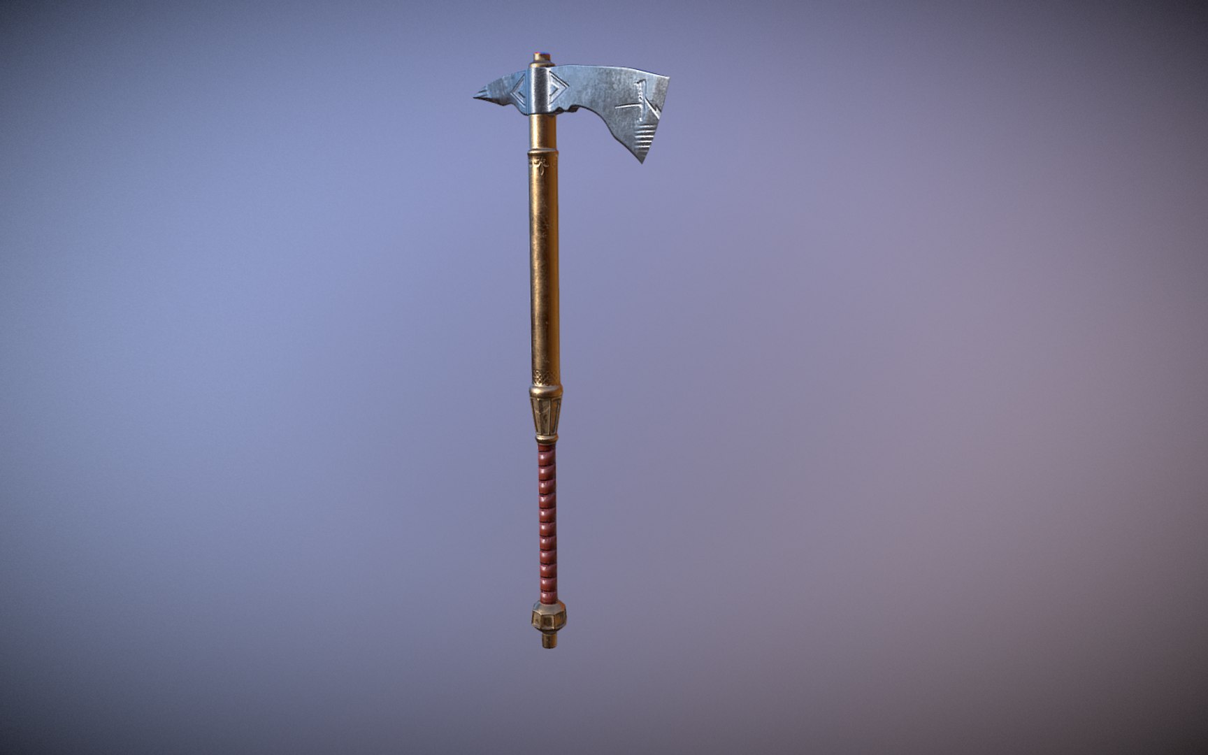 Medieval Hand Axe 3D Model - TurboSquid 1256469