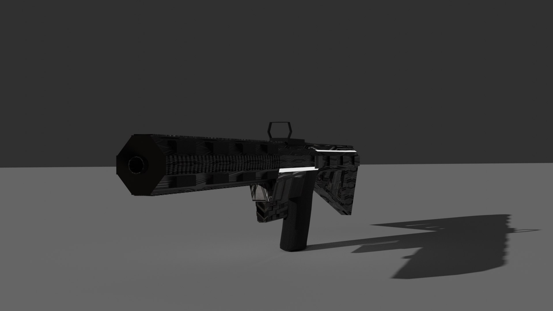 Blender Gun Games Weapon 3D Model - TurboSquid 1651532