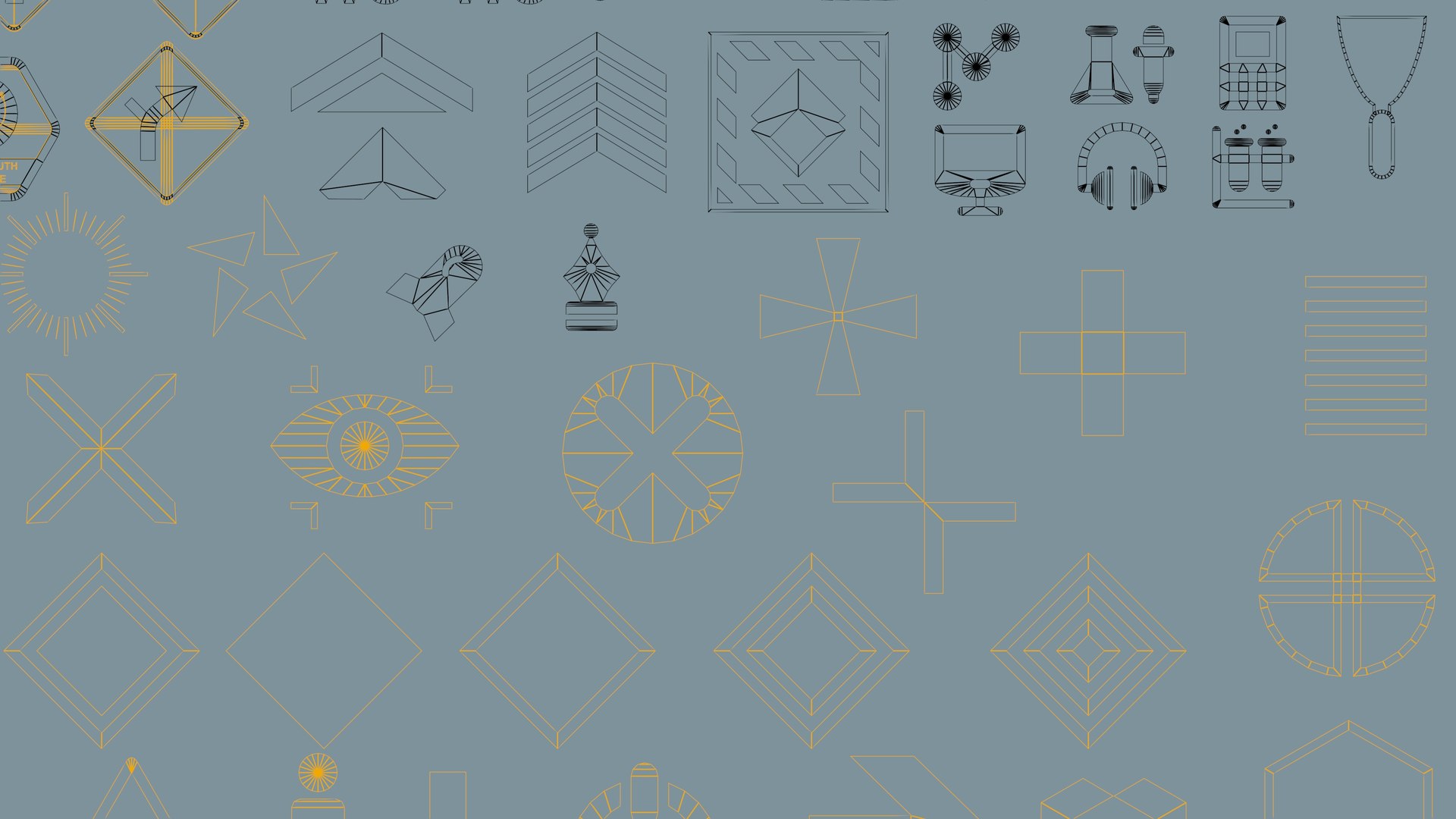 3D Model Polygon Decals 202 Pieces - Collection 3 - TurboSquid 2346713