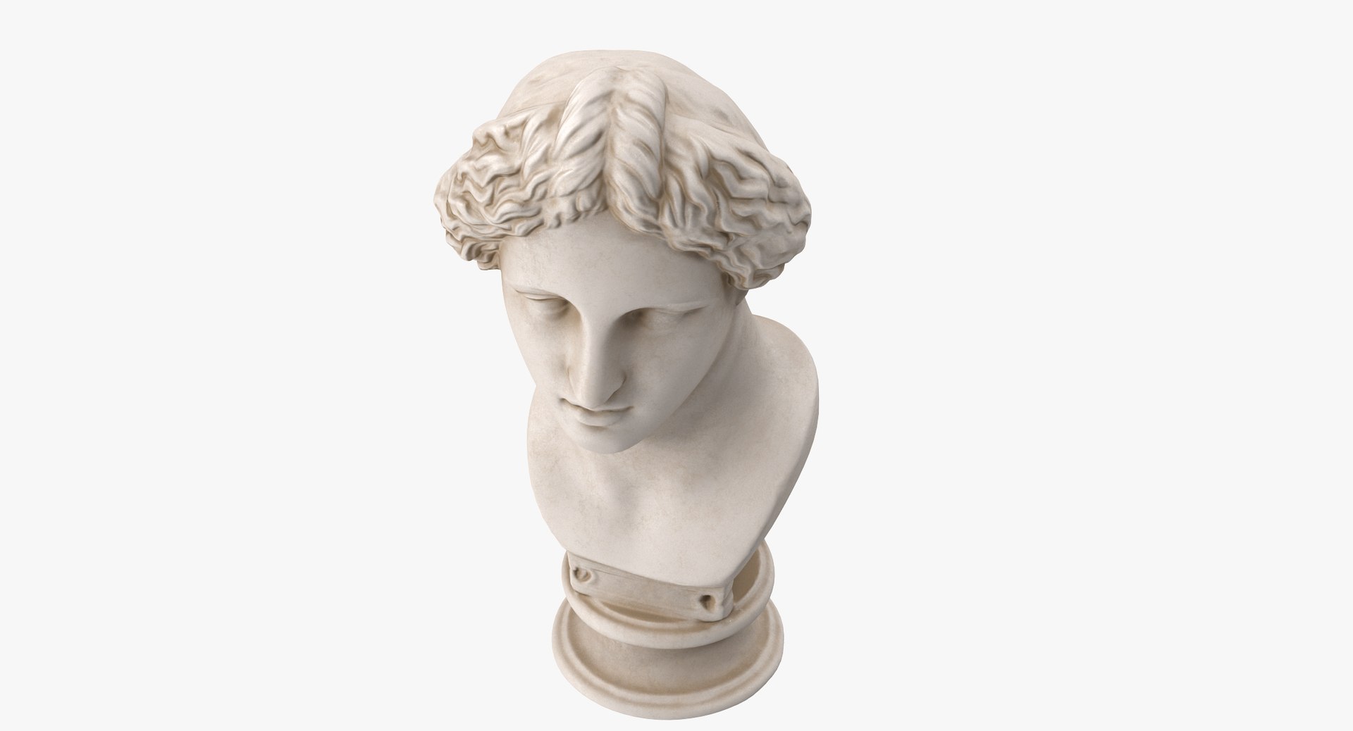 3D model apollo lykeios bust - TurboSquid 1238092