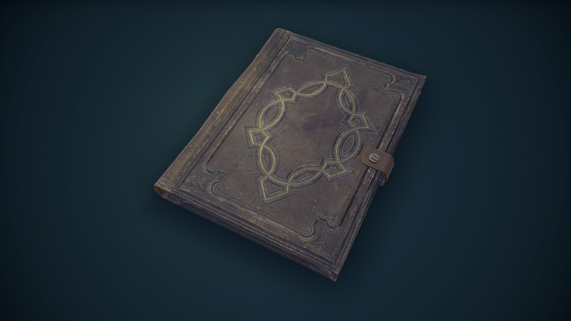 3D Old Book - TurboSquid 1235329